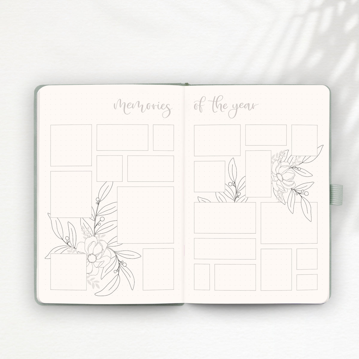 Pre-made dotted Journal