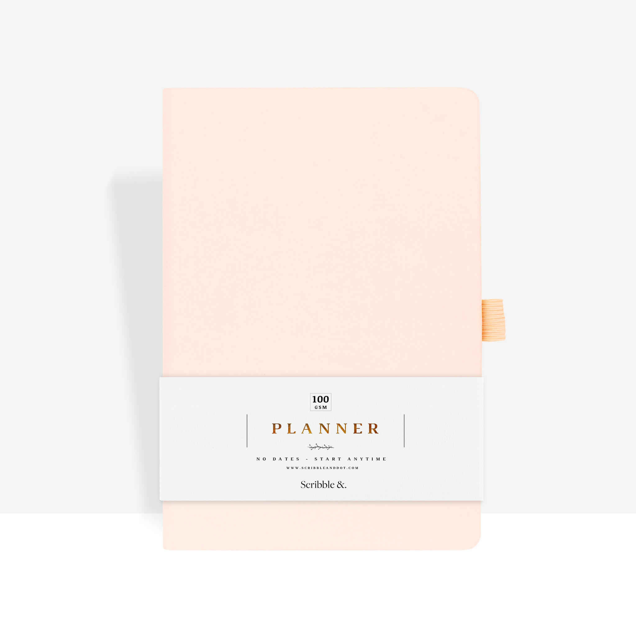Daily Productivity Planner - Blush Pink | Scribble & Dot