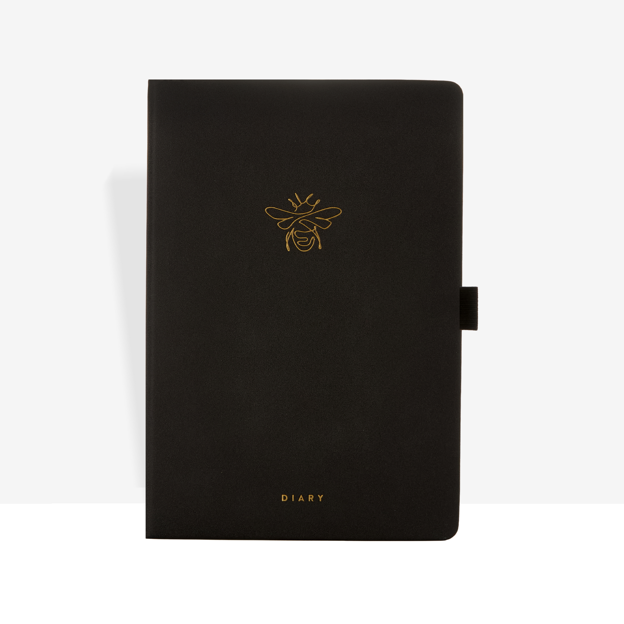 2026 Diary - Day Per Page A5 Premium - Gold Bee