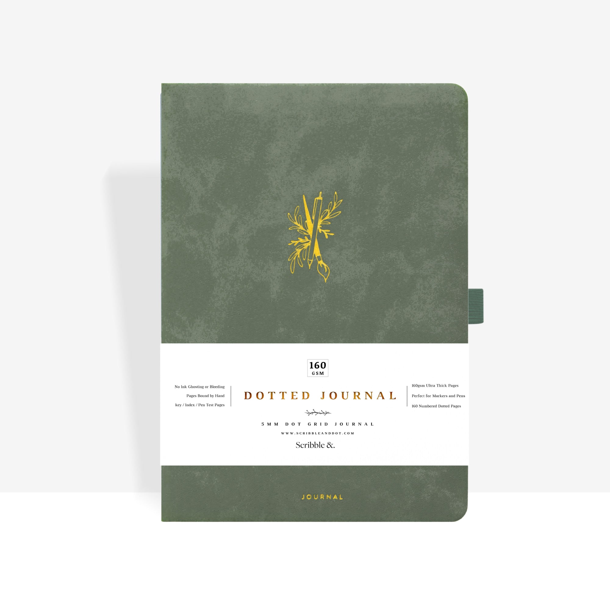 Pre-made dotted Journal | Scribble & Dot