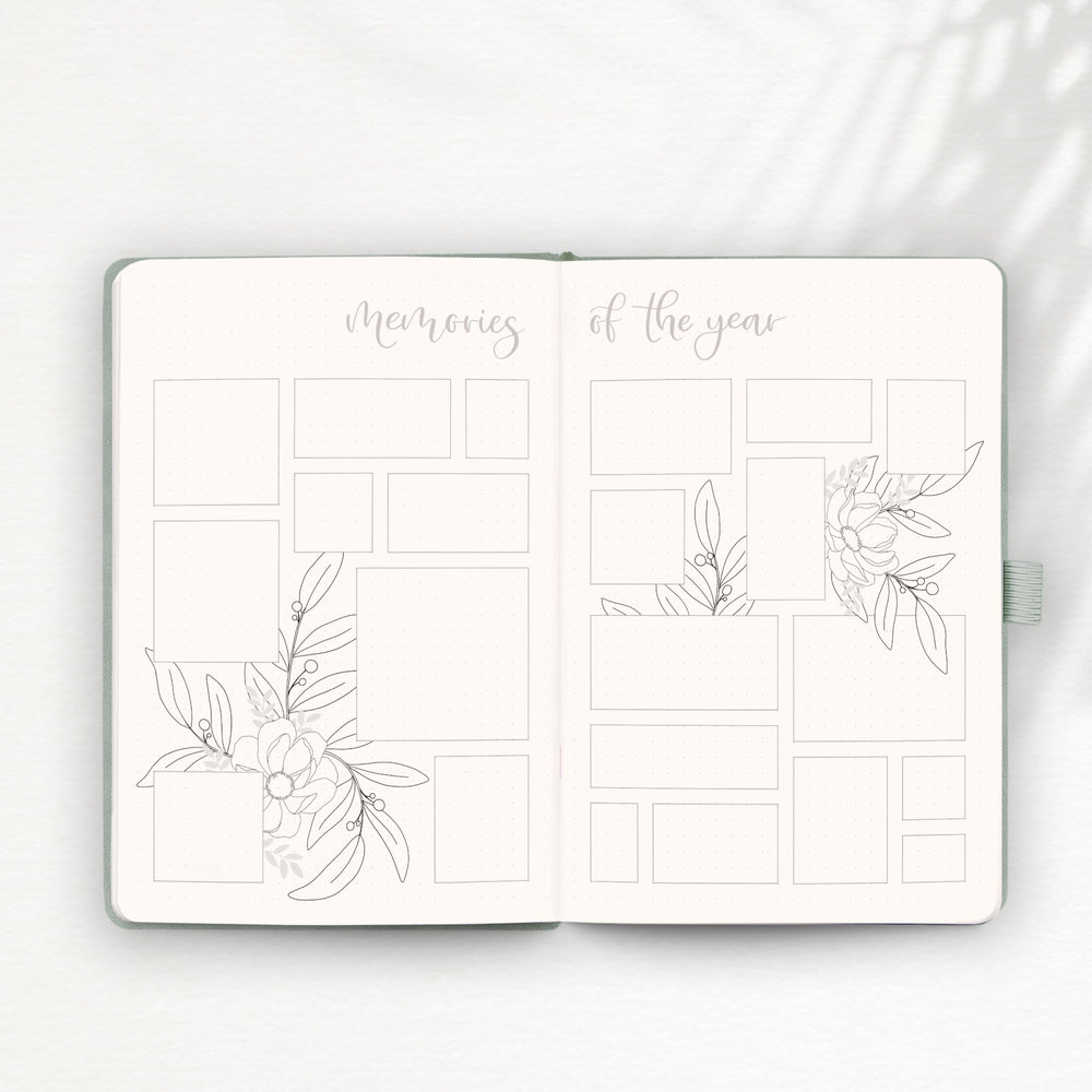 Pre-made dotted Journal | Scribble & Dot