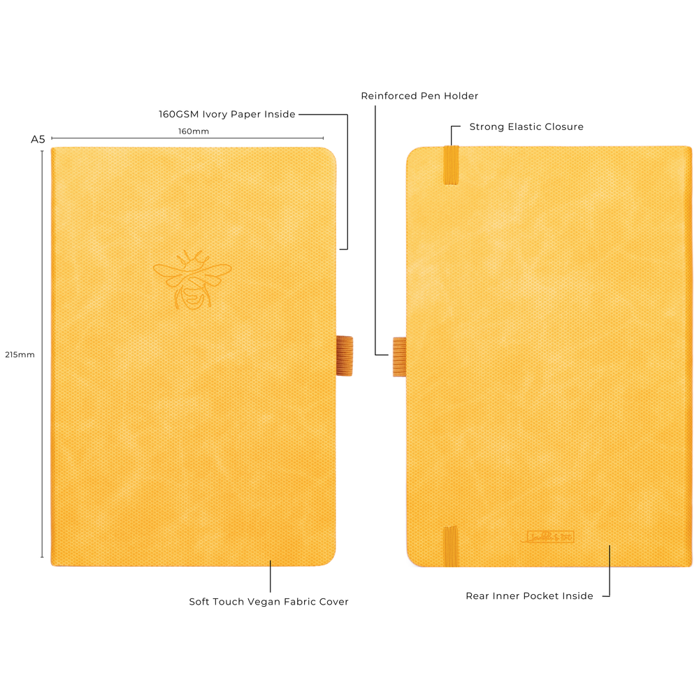 Dotted Journal - Honey Bee | Scribble & Dot